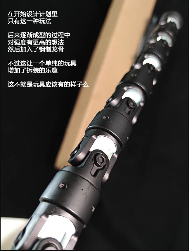 Black Widow LED Taser Baton Stick Weapon Cosplay Props Electric Prop ...