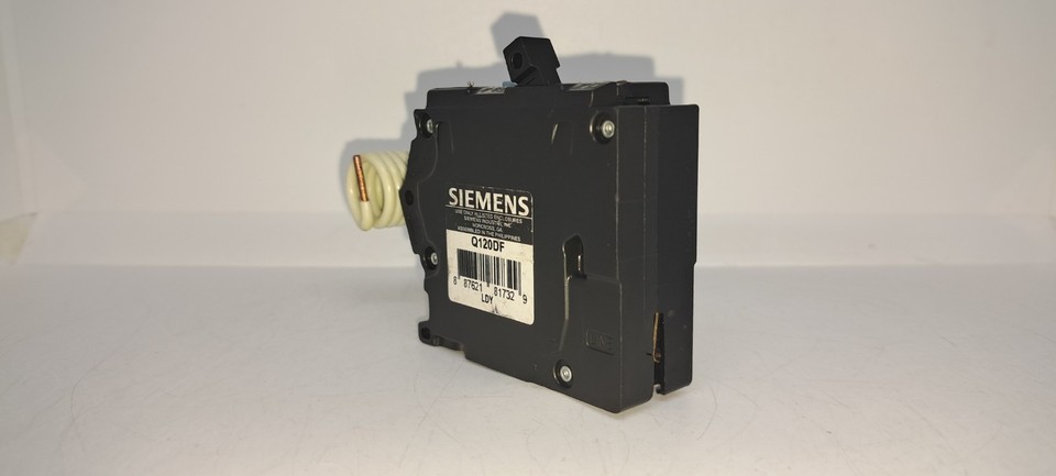 Siemens Q120DF 20 Amp 1 Pole 120V Dual Function AFCI/GFCI Circuit ...