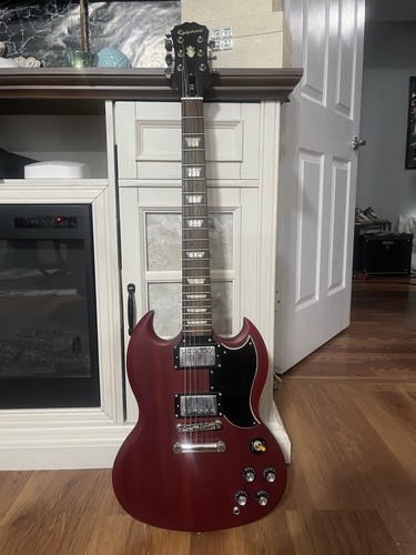 2014 Epiphone SG G-400 Worn Cherry | eBay