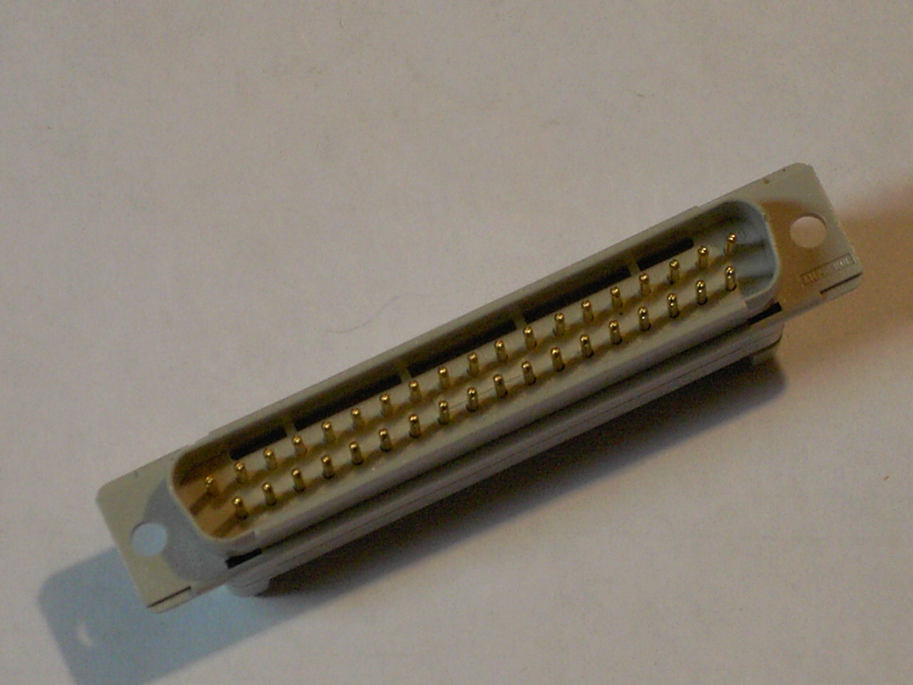 37 PIN RIBBON CABLE Male Connector Gold flash Pins | eBay