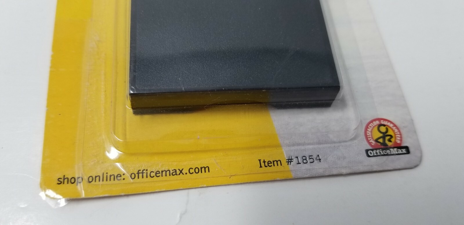 OfficeMax 1854 Replacement Ink Pad for Self Inking Stamps Black | eBay