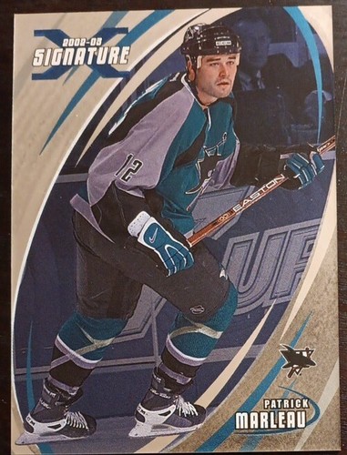 2002 - 2003 ITG Be A Player Patrick Marleau Signature Series #069 ...