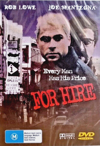 For Hire (DVD, 1998) RARE OOP, New & Sealed, Rob Lowe, Joe Mantegna | eBay