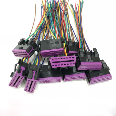 OBD Diagnostics Port Connector Plug for VW Passat Audi A4 B5 with 15CM ...