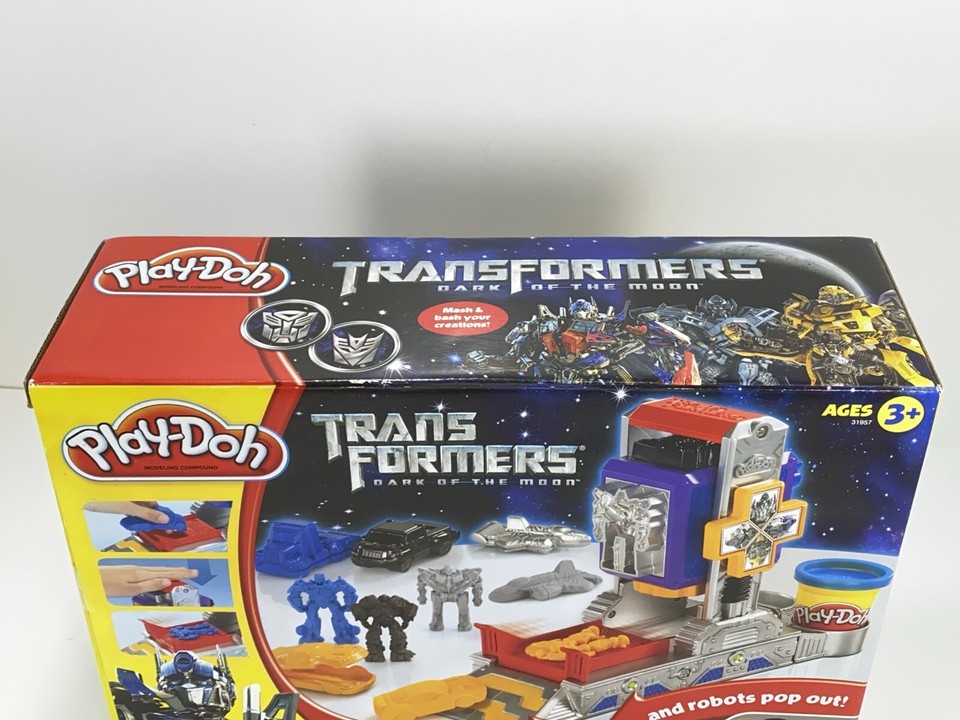 Play Doh Transformers Dark of the Moon Autobot Workshop 2010 Rare - New ...