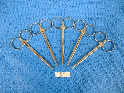 Lot Of 5 Codman 85 54-6517 Curved Scissors ~ R584z | eBay