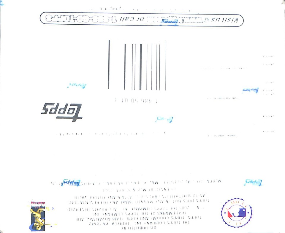 2003 Topps Baseball Traded and Rookies Sealed Hobby Jumbo Box | eBay