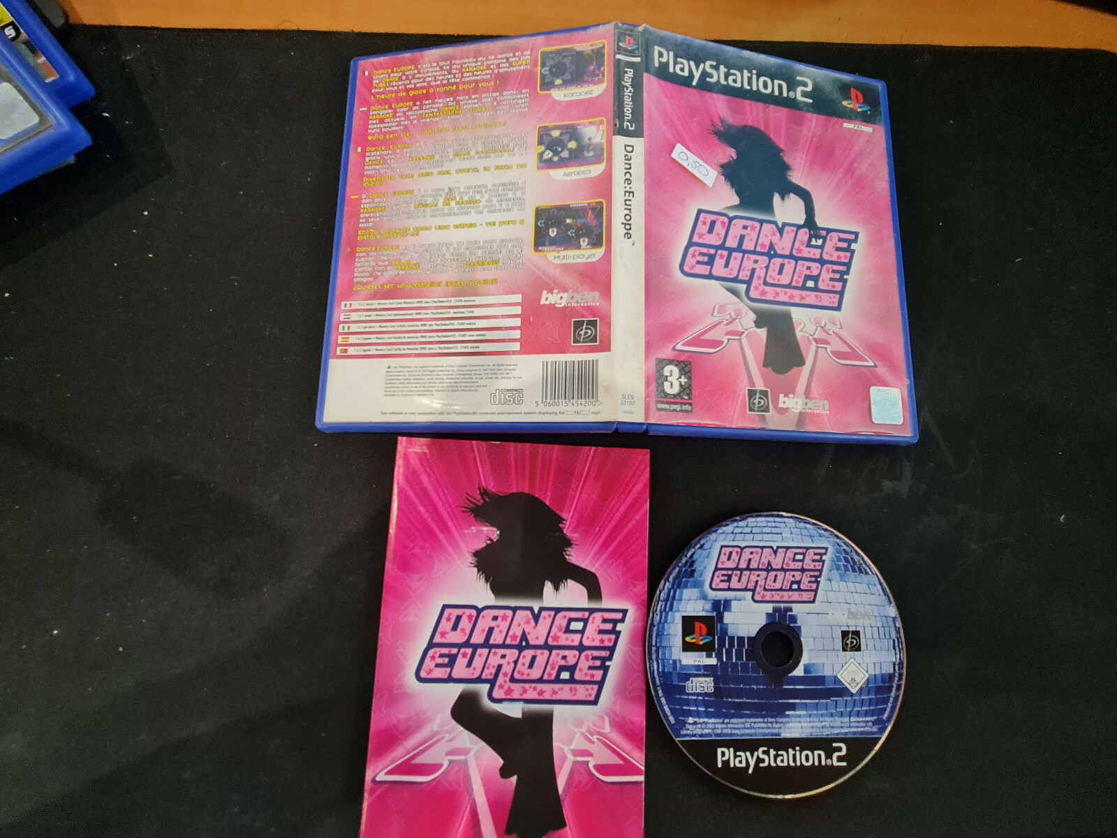 Dance Europe PlayStation 2 PAL - Prix - Photo - Présentation