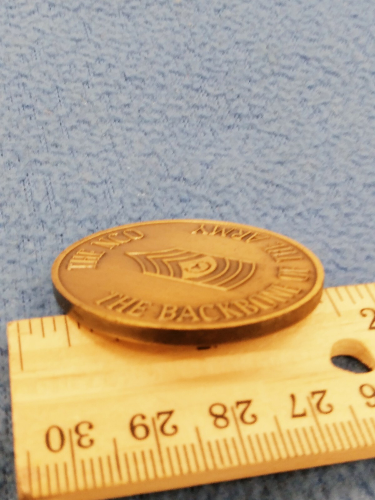 U.S. ARMY FORT DIX,NJ. THE NCO THE BACKBONE OF THE ARMY Challenge Coin ...