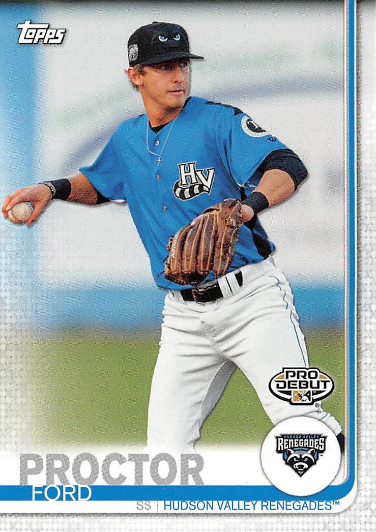 2019 TOPPS PRO DEBUT - FORD PROCTOR | eBay