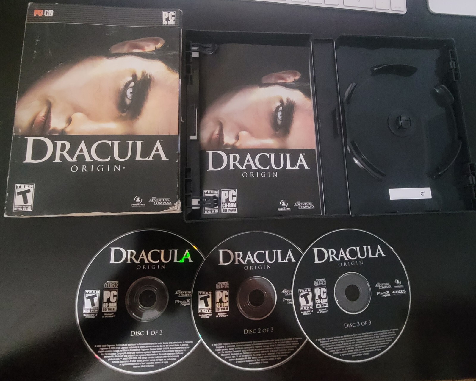 Dracula Origin PC Game 3-Disc Complete w/ Manual 2009 625904570758| eBay