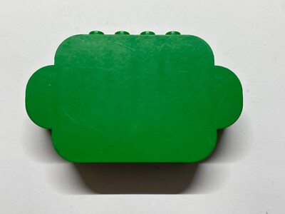 Lego 1 x Slope green Curved 8 x 2 x 4 Triple with Eight Studs 7336 4145 ...