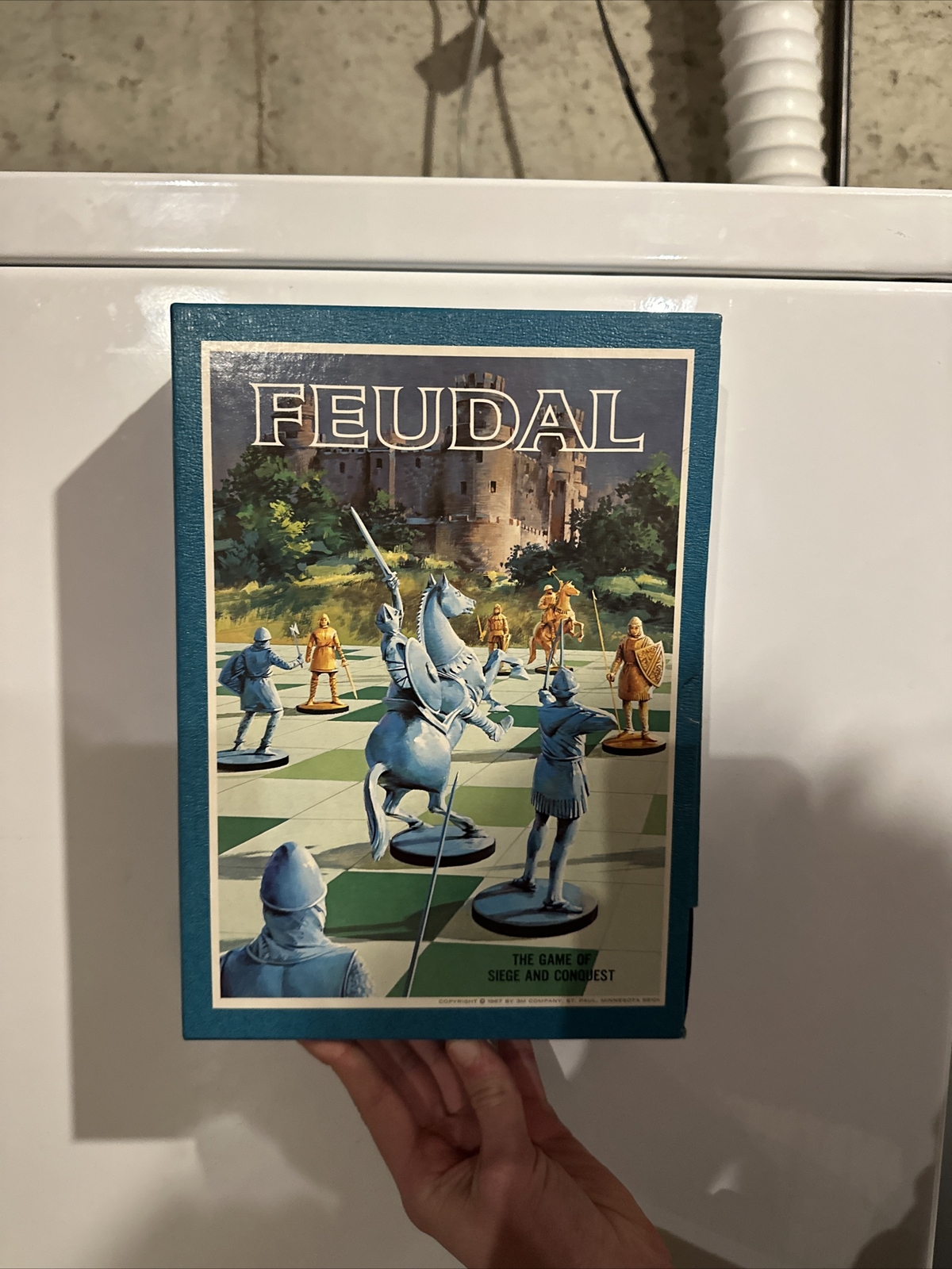 Vintage 1967 FEUDAL Board Game 3M Bookshelf Game of Siege Conquest | eBay