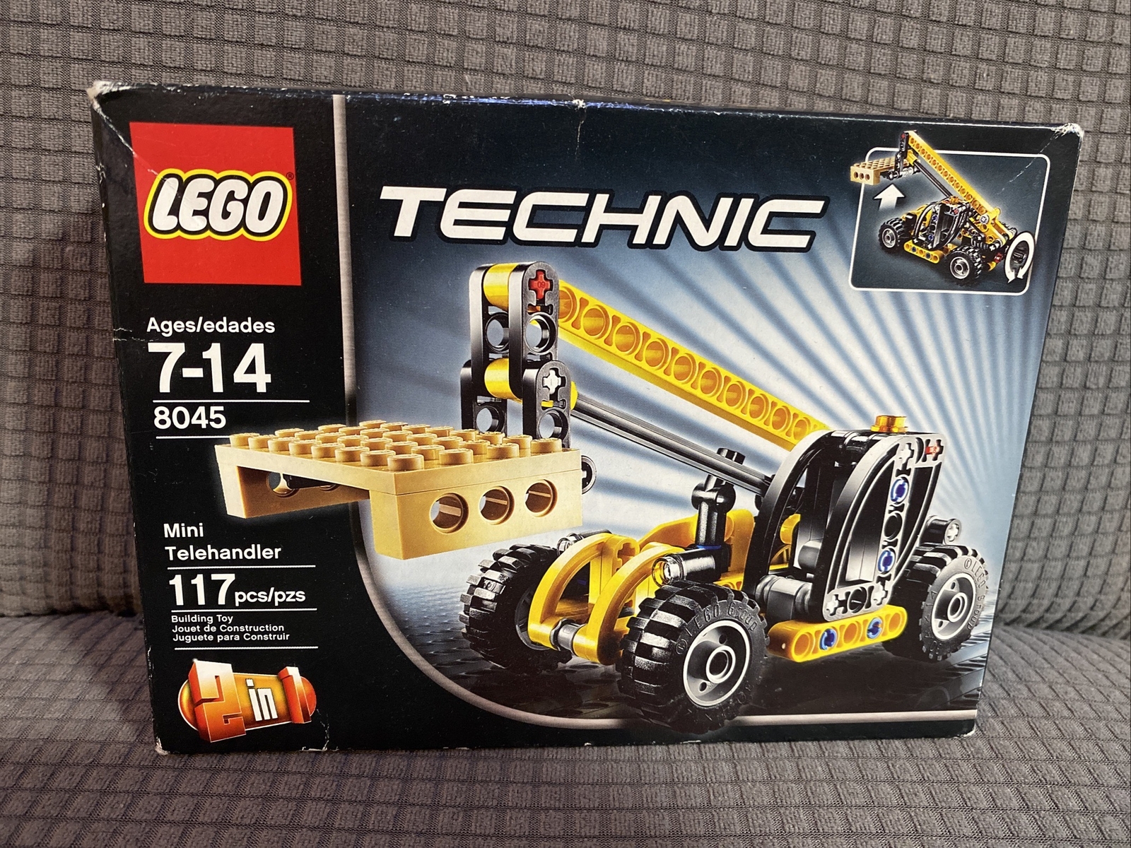 Brand New LEGO TECHNIC Mini Telehandler (8045) 673419129367| eBay