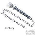 23 Inch Storm Door Spring Wind Chain - Aluminum | eBay
