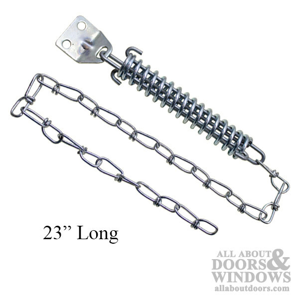 23 Inch Storm Door Spring Wind Chain - Aluminum | eBay