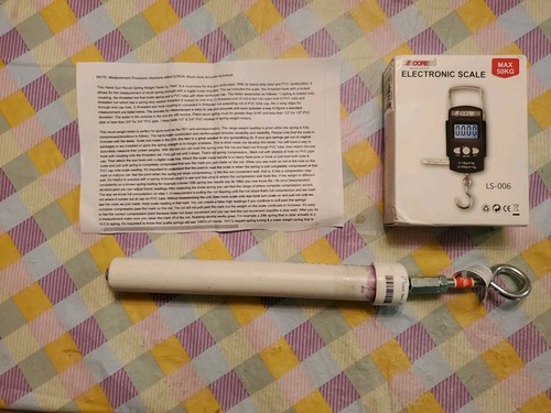 Recoil Spring Weight Tester 1911& Semiauto Pistols W/3/4" PVC &Digital ...