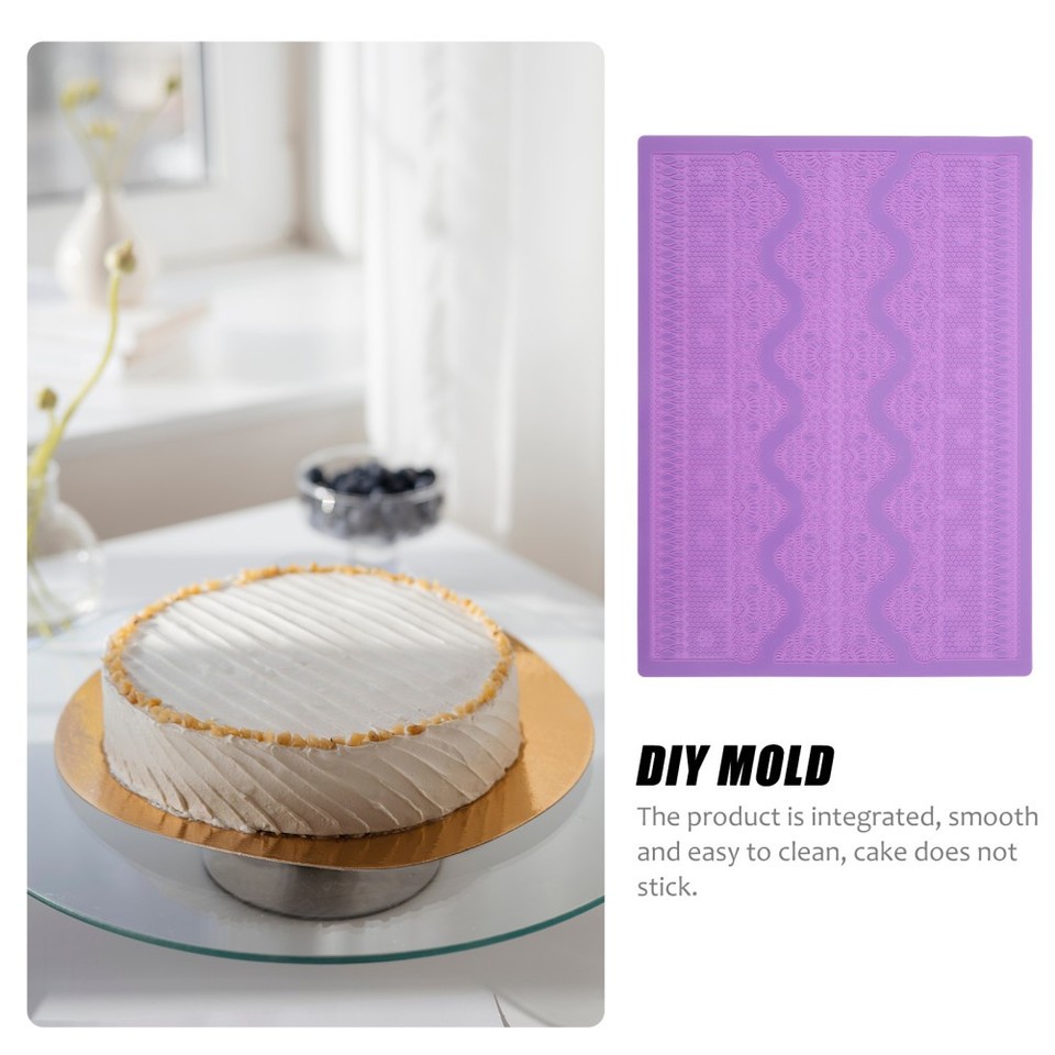 Fondant Cake Mould Sugarcraft Moulds Spraying Template Decoration Mold ...