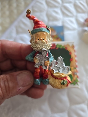 Enesco the North Pole Village Elf Cookie Pudgy Buster Sandra Zimnicki ...