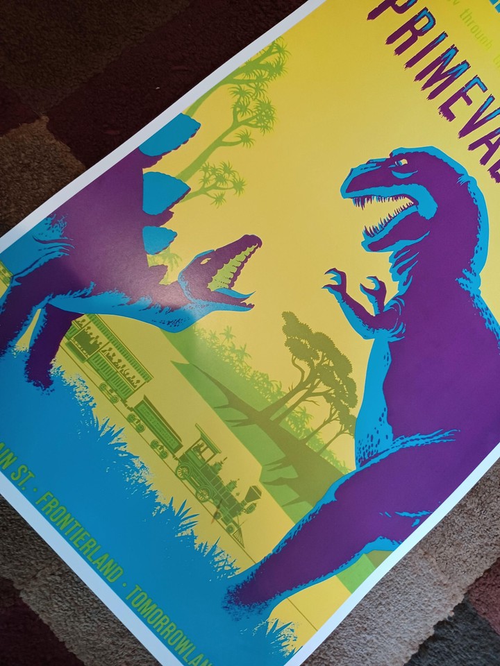 Disney Primeval World 11" x 17" Collector's Poster | eBay