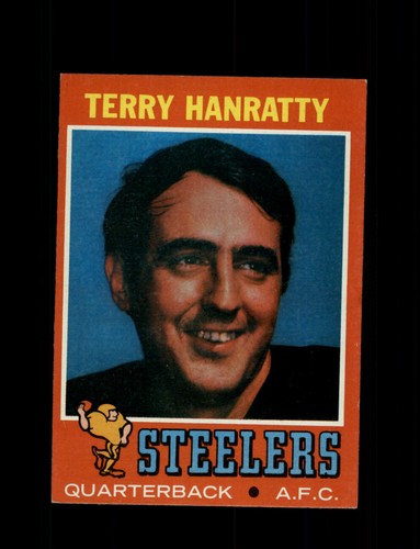 1971 TERRY HANRATTY JORDAN TOPPS #30 STEELERS *G3688 | eBay