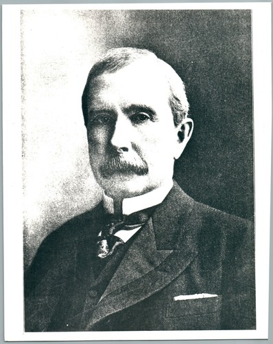 JOHN D. ROCKEFELLER Sr LE SELF MADE MAN PORTRAIT EN 1895 PHOTO VINTAGE ...