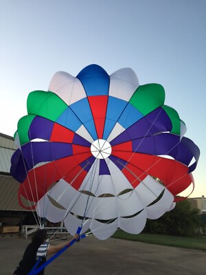 PARASAIL CHUTE 24', NEW, MANUFACTURER DIRECT, PARASAILING CHUTE, CUSTOM ...