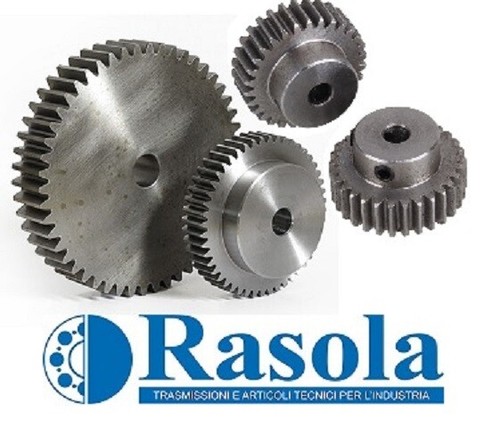 INGRANAGGI MODULO 2,5 CILINDRICI VARIE MISURE RUOTE DENTATE ACCIAIO C45 ...
