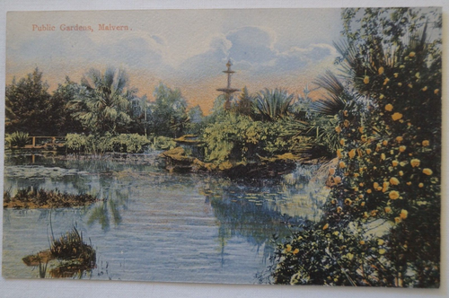 Public Gardens Malvern Melbourne Victoria Aust Historic Antiquarian ...