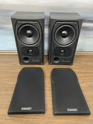 Mission 732 2-Way Reflex Bookshelf Speakers 25-75 Watts 8 Ohms - Pair ...