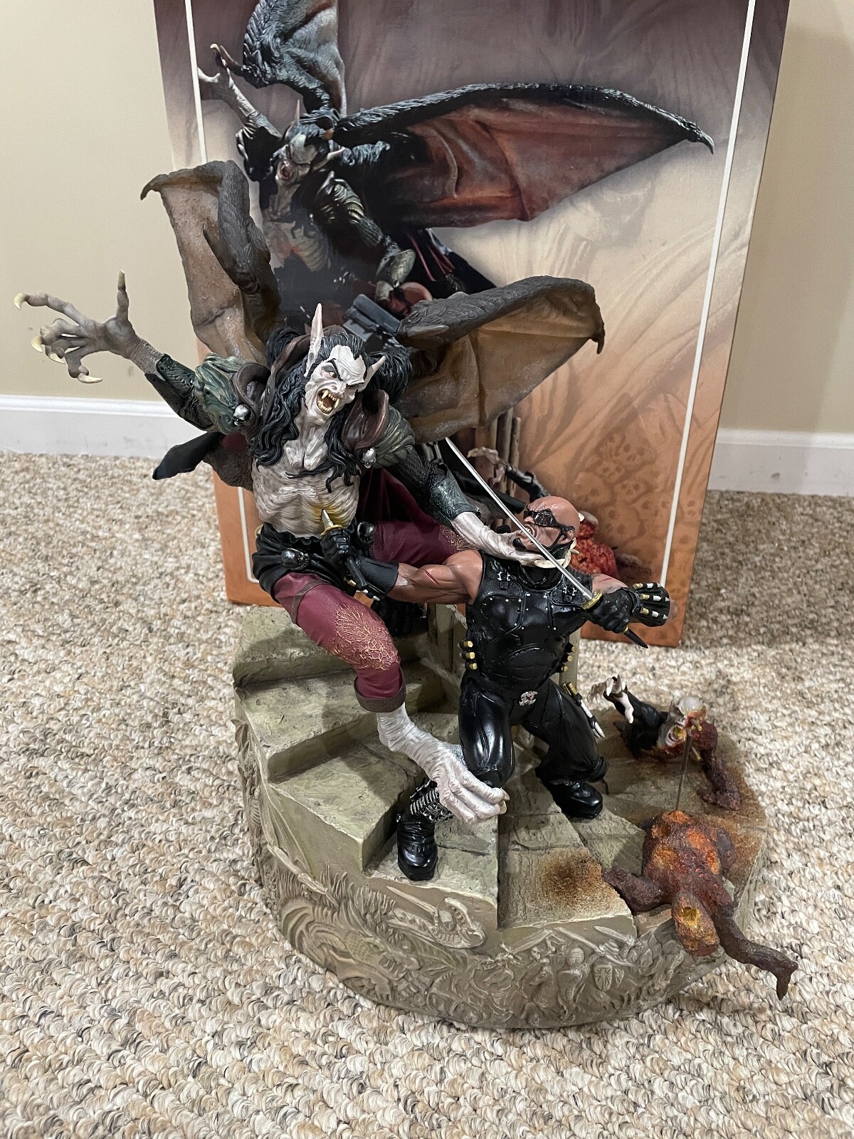 Sideshow Collectibles Blade Vs Dracula Diorama Exclusive Edition #68 of ...