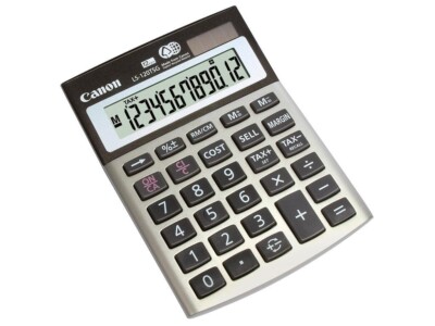 Canon 12 Digit Solar Desktop Calculator LS-120TSG | eBay UK