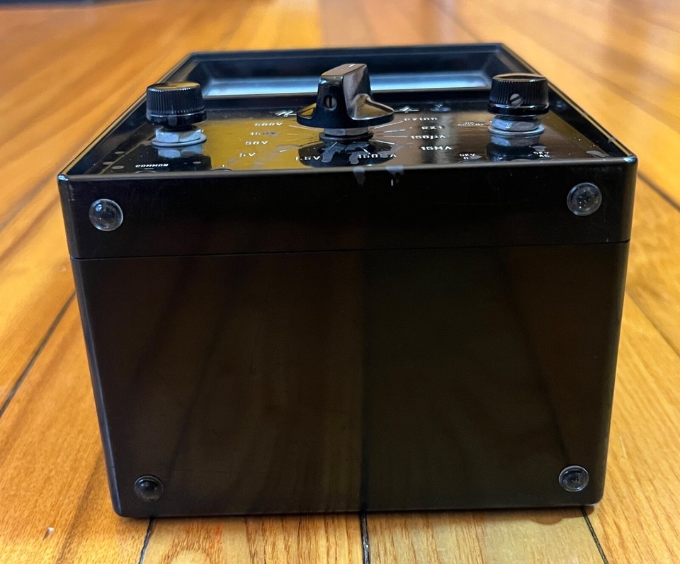 Vintage Heathkit VOM Volt Ohm Meter Multimeter Model MM1 Untested | eBay