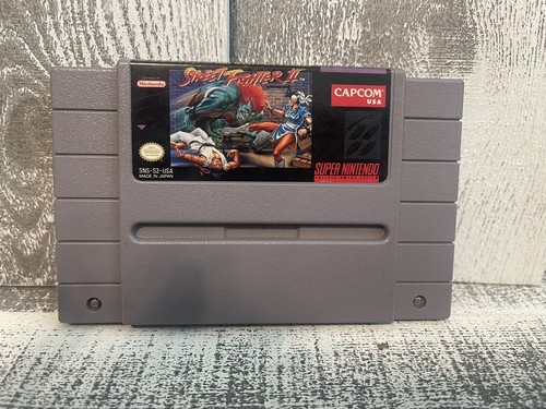 Street Fighter 2 II Super Nintendo SNES authentic 1991 | eBay