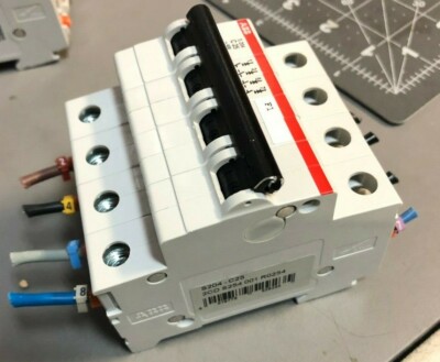 ABB S204 C25, 4 Pole, 25A Circuit Breaker | eBay