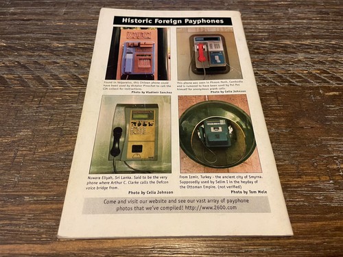 2600 Magazine The Hacker Quarterly Volume 15 Number 4, Winter 1998-1999 ...