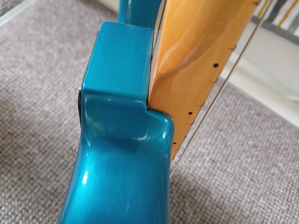 Squire Fender Stratocaster Made In Korea - Electric Guitar - Blue | eBay UK