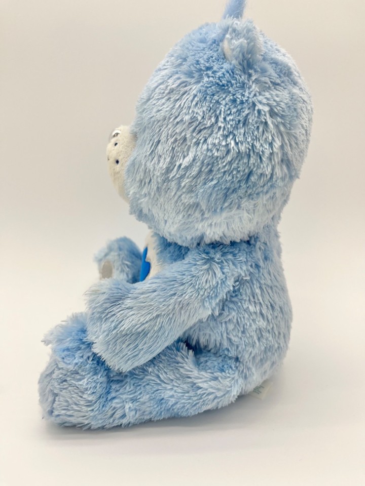 Swarovski Grumpy Care Bears Soft Toy 25th Anniversary Silver Edition ...