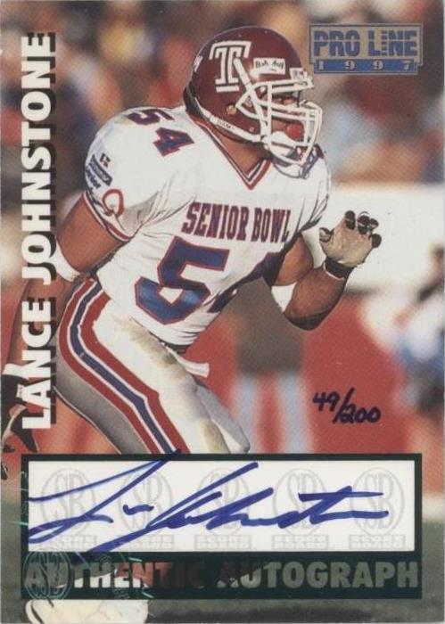 1997 Pro Line - Autographs Lance Johnstone Green /200 (AU) for sale ...