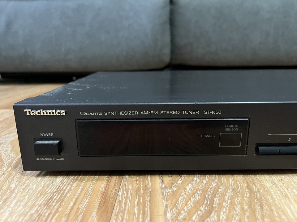 Technics Model ST-K50 Quartz Synthesizer AM/FM Stereo Tuner Free ...