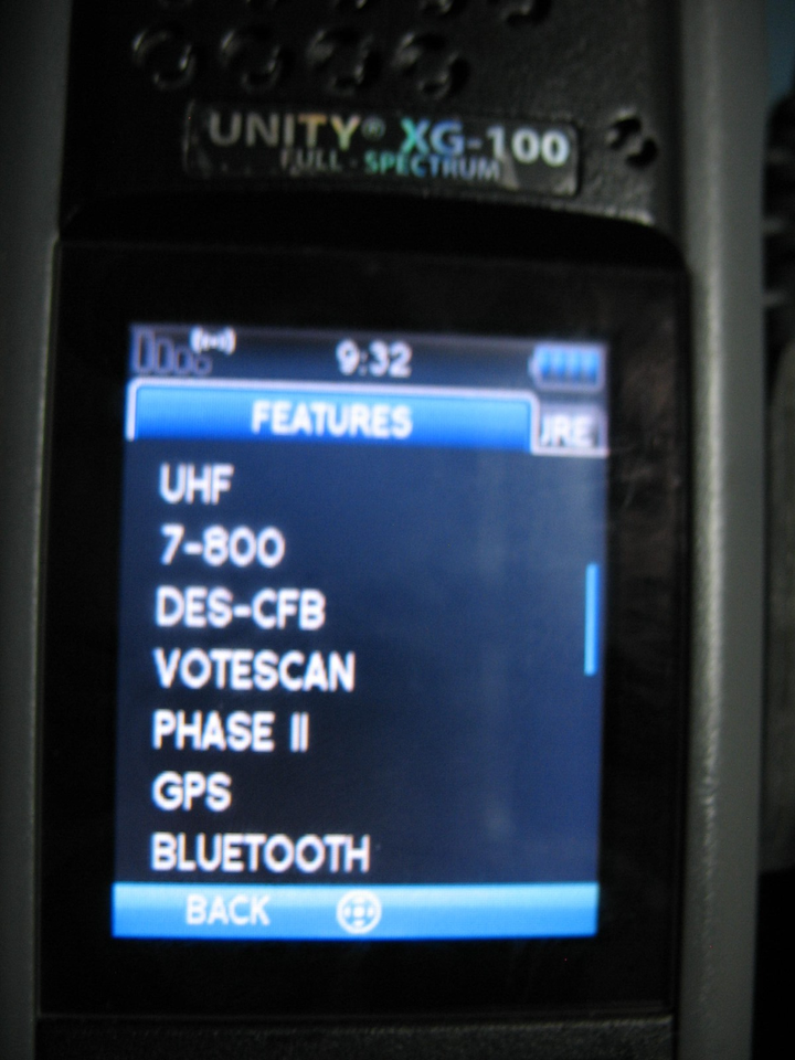 Harris UNITY XG-100P Multi Band P25 Digital Portable Radio Trunking AES ...