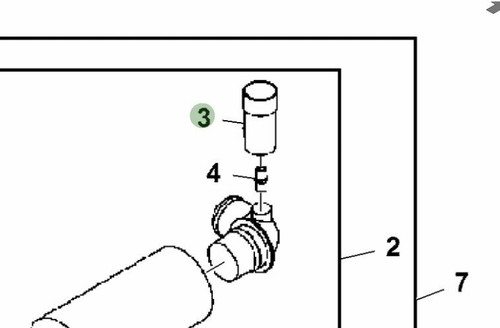 Genuine John Deere Gator Utility Vehicle XUV855D PC9959 Air Indicator ...