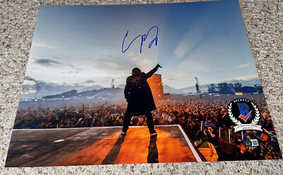 COREY TAYLOR SLIPKNOT STONE SOUR SIGNED 16x20 PHOTO AUTOGRAPH D BECKETT ...