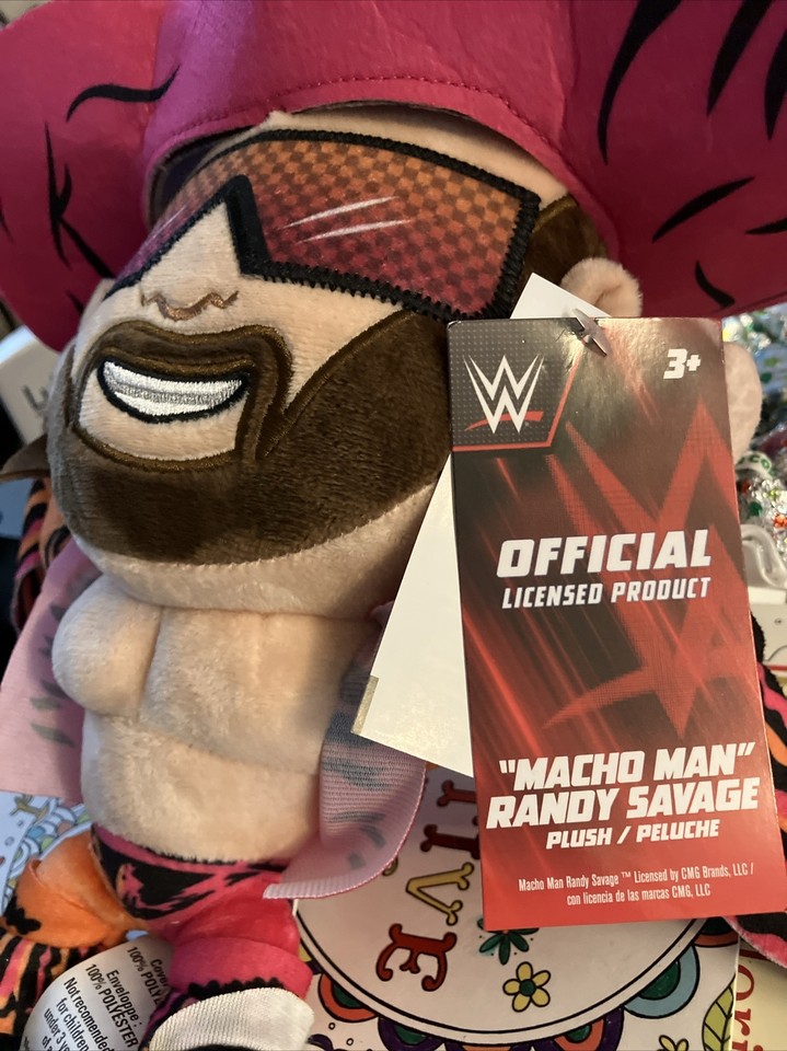 WWE Macho Man Randy Savage Plush Walmart Exclusive 9" Wrestling ...