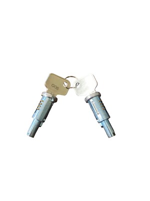 Land Rover Defender 90 110 Front Door Lock & Key Set 84-87 MUC4146 ...