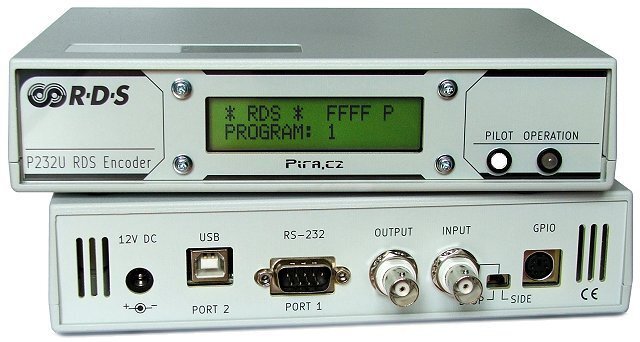 PIRA P232U RDS2 RDS Encoder for FM Radio Broadcast Transmitter | eBay