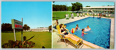 c1960s Route 6 Motel Cape Cod Eastham Massachusetts Vintage Bookmark ...