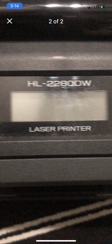 Brother HL-2280DW Mono Monochrome Laser Printer Tested Low 5k+ Page ...
