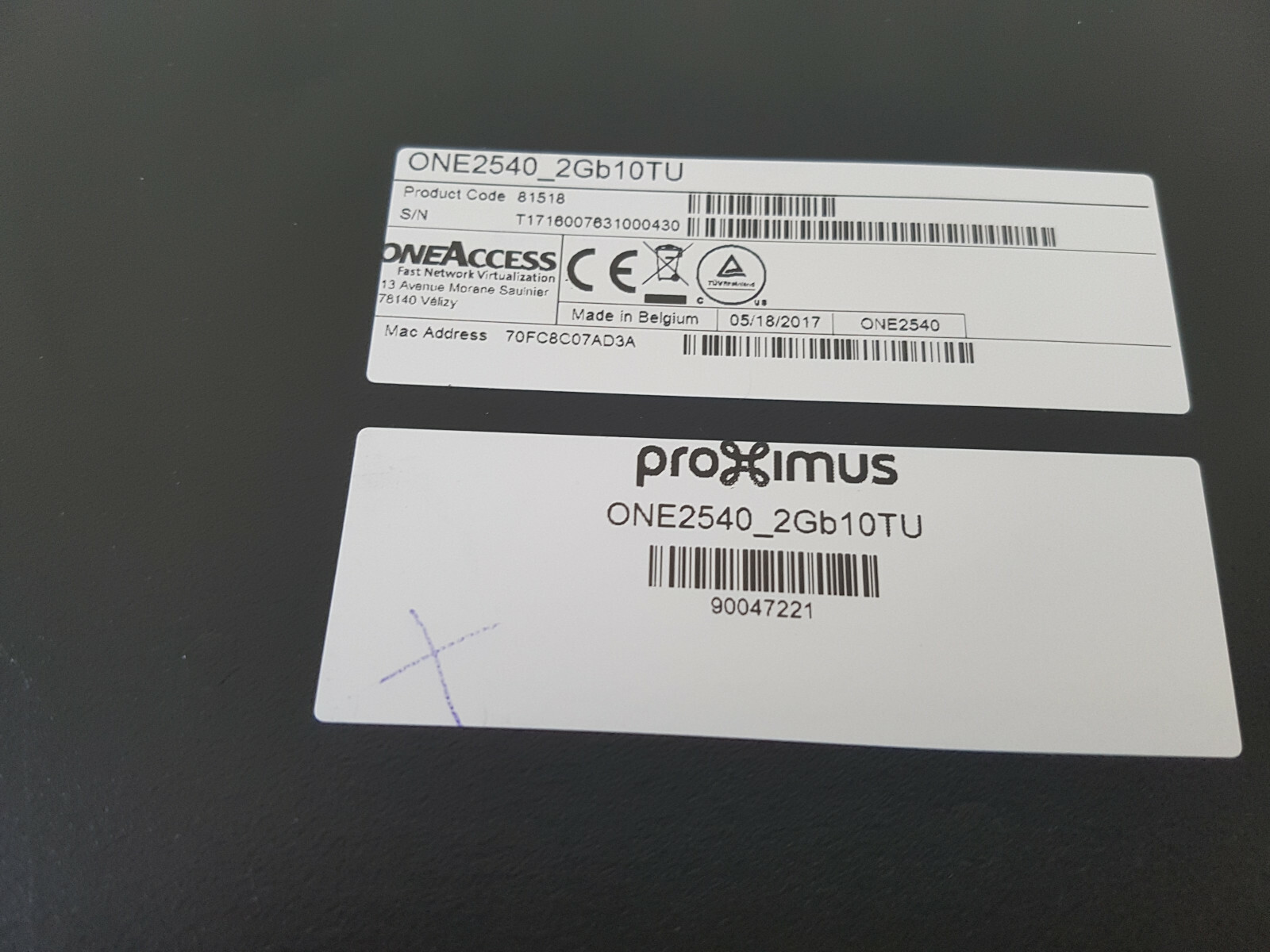 ONEACCESS - ONE2540_2Gb10TU - 81518 - 8-ports - gebraucht | eBay.de