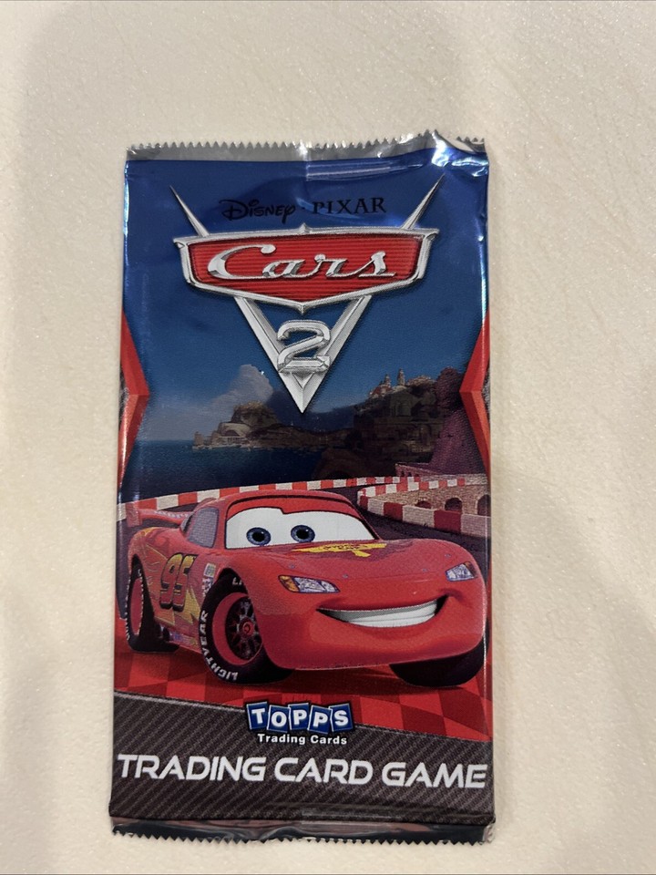 Topps Disney PIXAR Cars 2 Trading Card Game Booster Pack Lot 20 ...